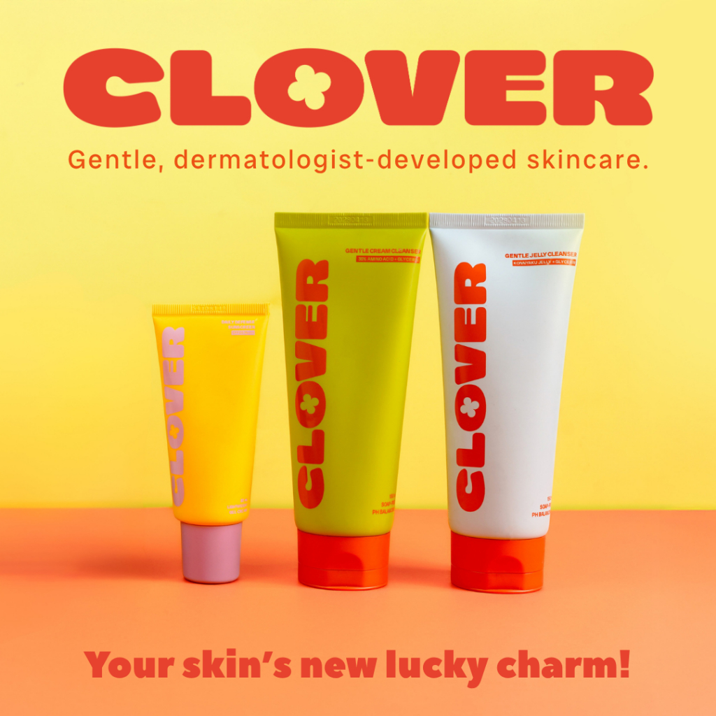 The Clover Core Trio- Gentle Jelly Cleanser 150ml + Gentle Cream ...