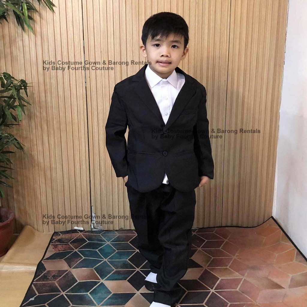 Buwan ng Wika Jose Rizal Tuxedo/Americana Costume Suit for Kids ...