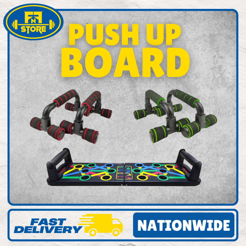 (FnF Store) Multifunction Push up Board Foldable Push up Board Push Up ...