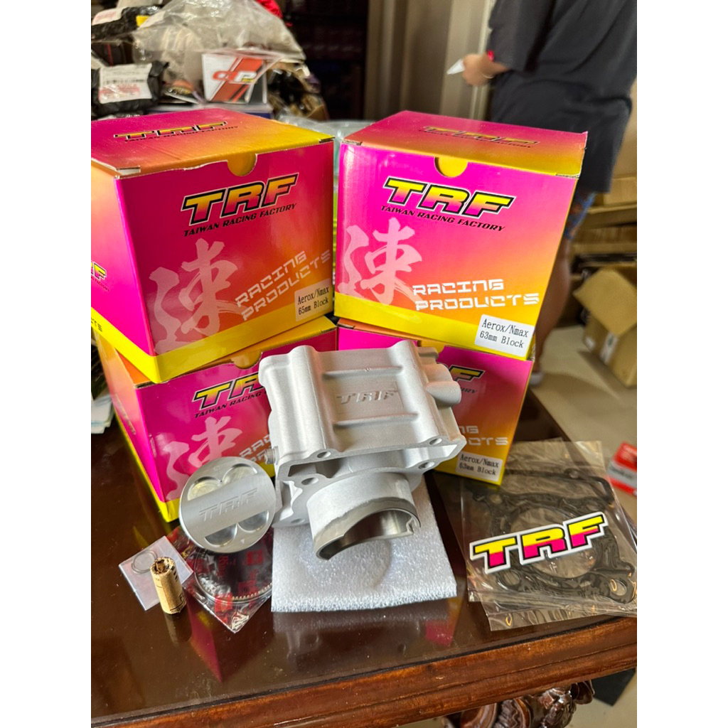 TRF chromebore kit long sleeve 66/63/65/59mm for nmax/aerox | Shopee ...
