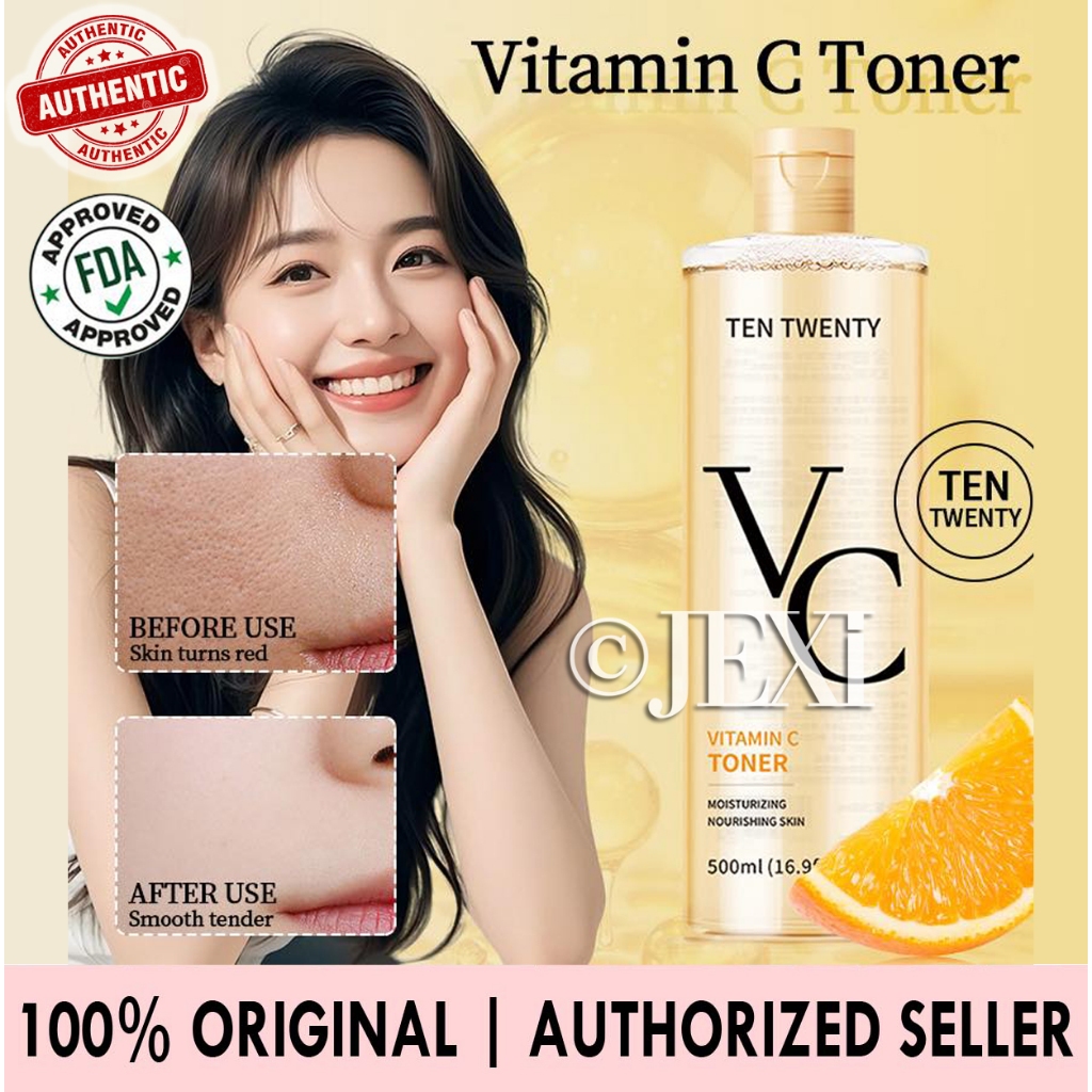 VC Toner | Ten Twenty VC Vitamin C Toner 500ml | Original Authentic FDA ...