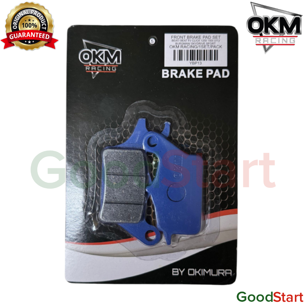 HONDA BEAT, SKYDRIVE SPORT, BURGMAN, SCOOPY, CLICK V1 BRAKE PAD OKM ...