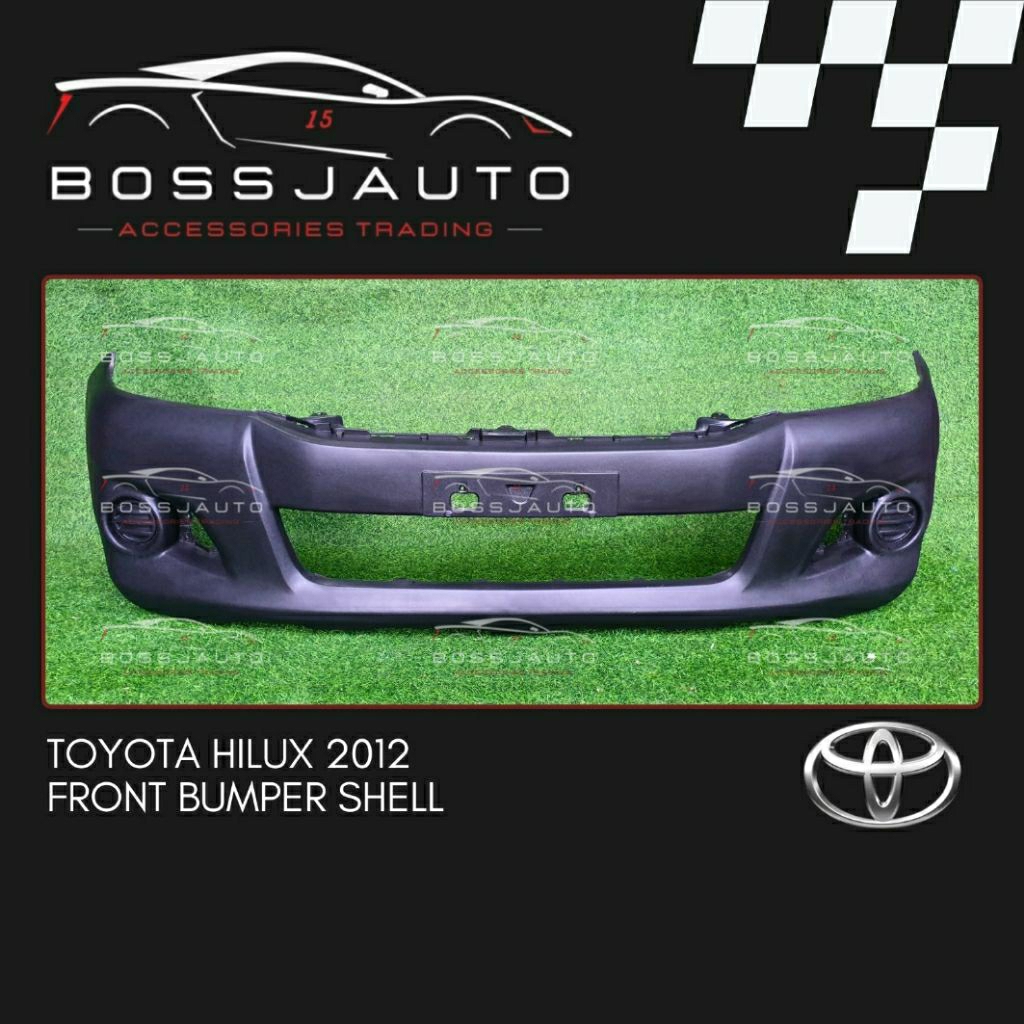 Front Bumper Shell for Toyota Hilux 2012 | Shopee Philippines
