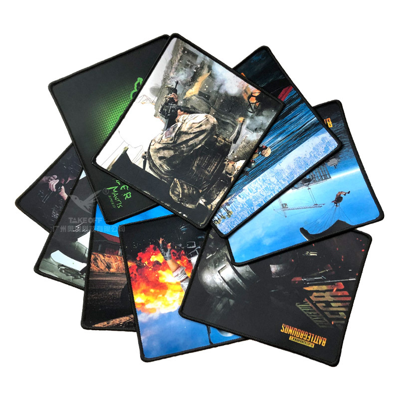 color picture lock edge mouse pad all kinds of game cartoon mouse pad ...