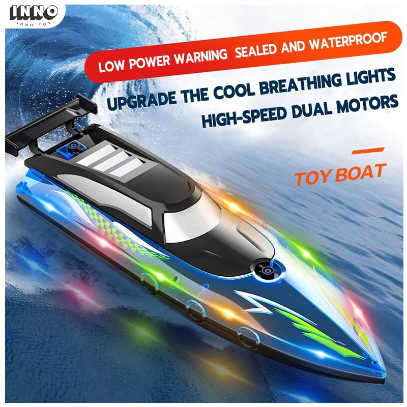 Remote control boat Toys Light Remote Control Boat Toy Medium High ...
