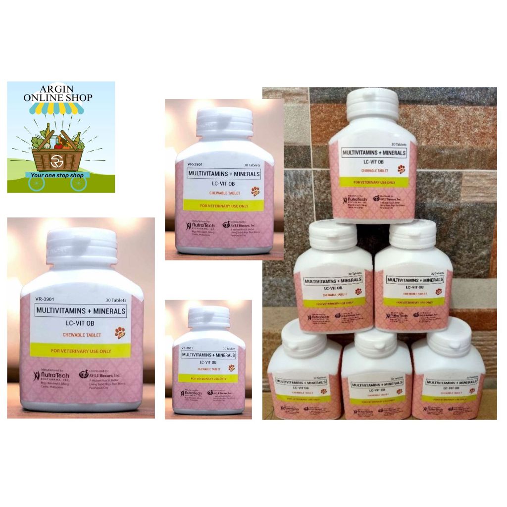 LC-VIT OB (Multivitamins and Minerals) For Pregnant and Lactating Dogs ...