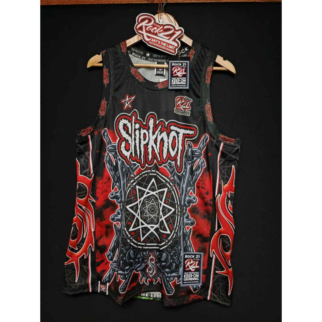 Slipknot Tank Top Jersey Imported Premium Air cool fabric | Shopee ...