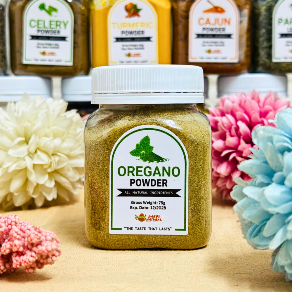 Powder Oregano Powder, Premium All-Purpose Herb by Baryo Natural, Ideal ...