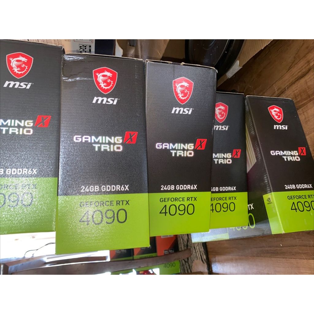 MSI RTX 4090 GAMING X TRIO GPU New | Shopee Philippines