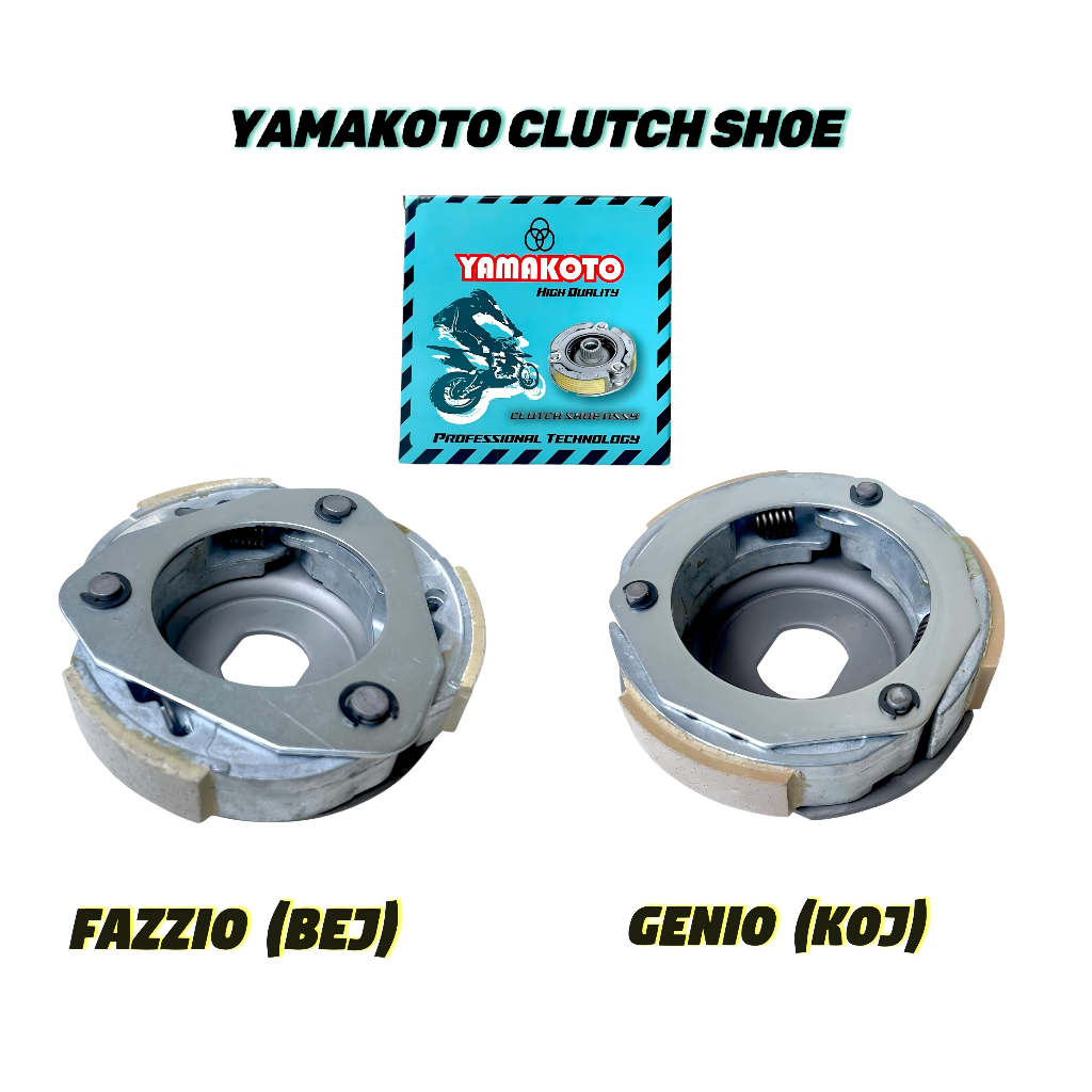 {GCF} Clutch Shoe For Fazzio & Genio | Shopee Philippines