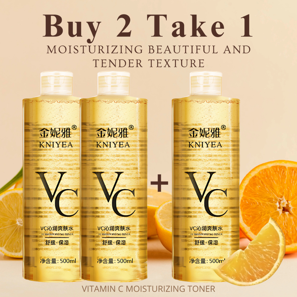 [ Buy 2 take1 ]Whitening and Skin Care 500ml Vitamin C Toner Essence - Removes Acne, Pimple ...