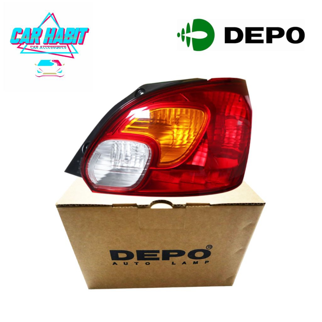 Mitsubishi Mirage Hatchback Depo Taillight Tail Lamp 2014 2015 2016 ...