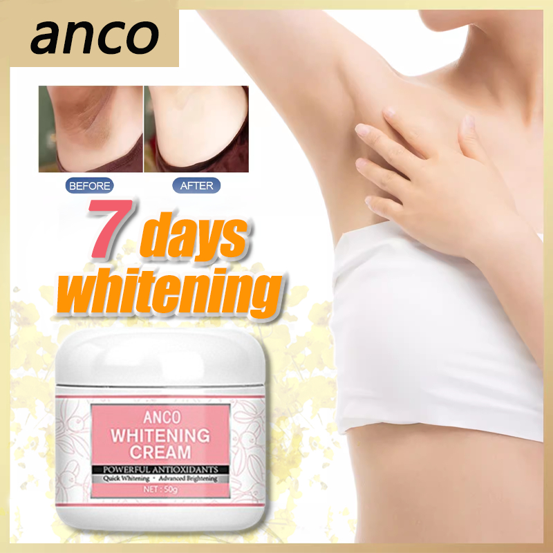 ANCO 50G/1.76fl.oz underarm whitening cream remove melanin whiten skin ...