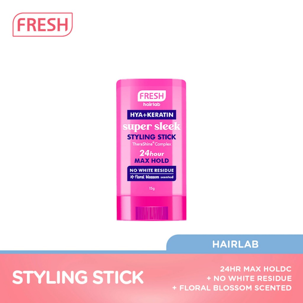 Fresh Hairlab Hya+Keratin Super Sleek Styling Stick 15g | Shopee ...