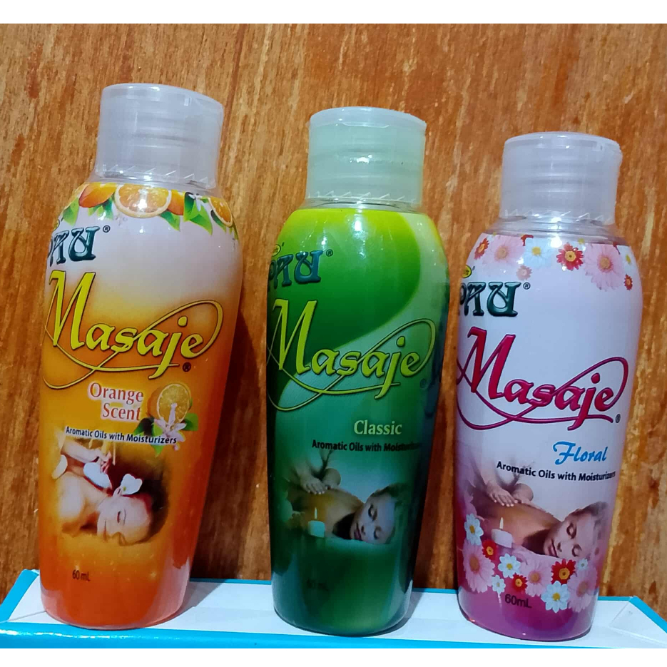 Pau Masaje Aromatic Oils with Moisturizers 60ml | Shopee Philippines