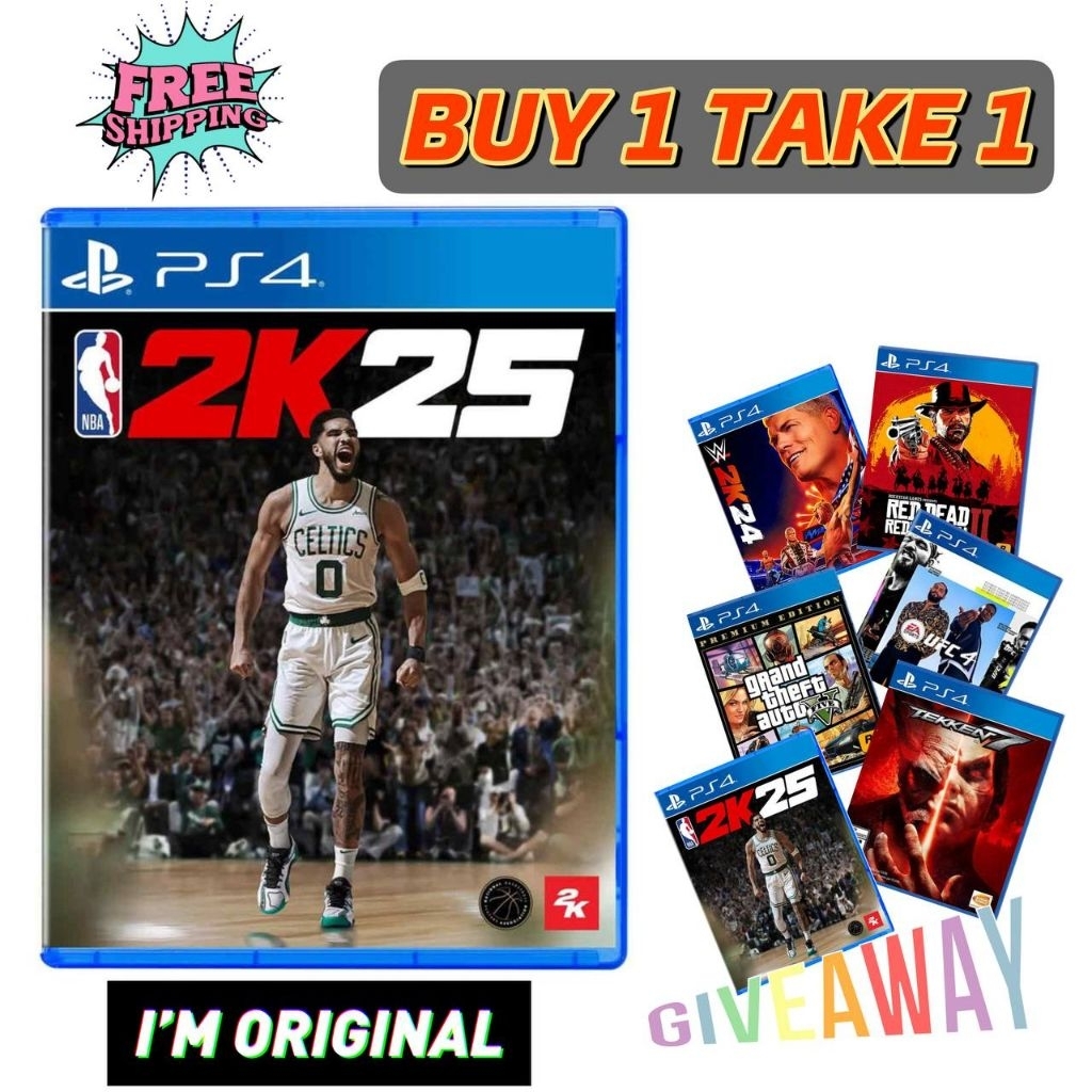 NBA 2K25 With Free Random Games | Shopee Philippines