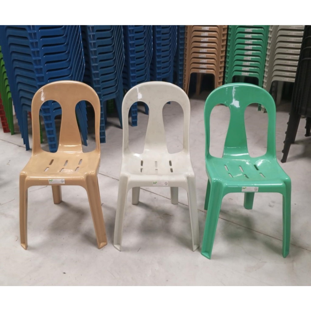 MONOBLOC CHAIR (#WD-052) CLASS-A WANDA PLASTIC MONOBLOC CHAIR | Shopee ...