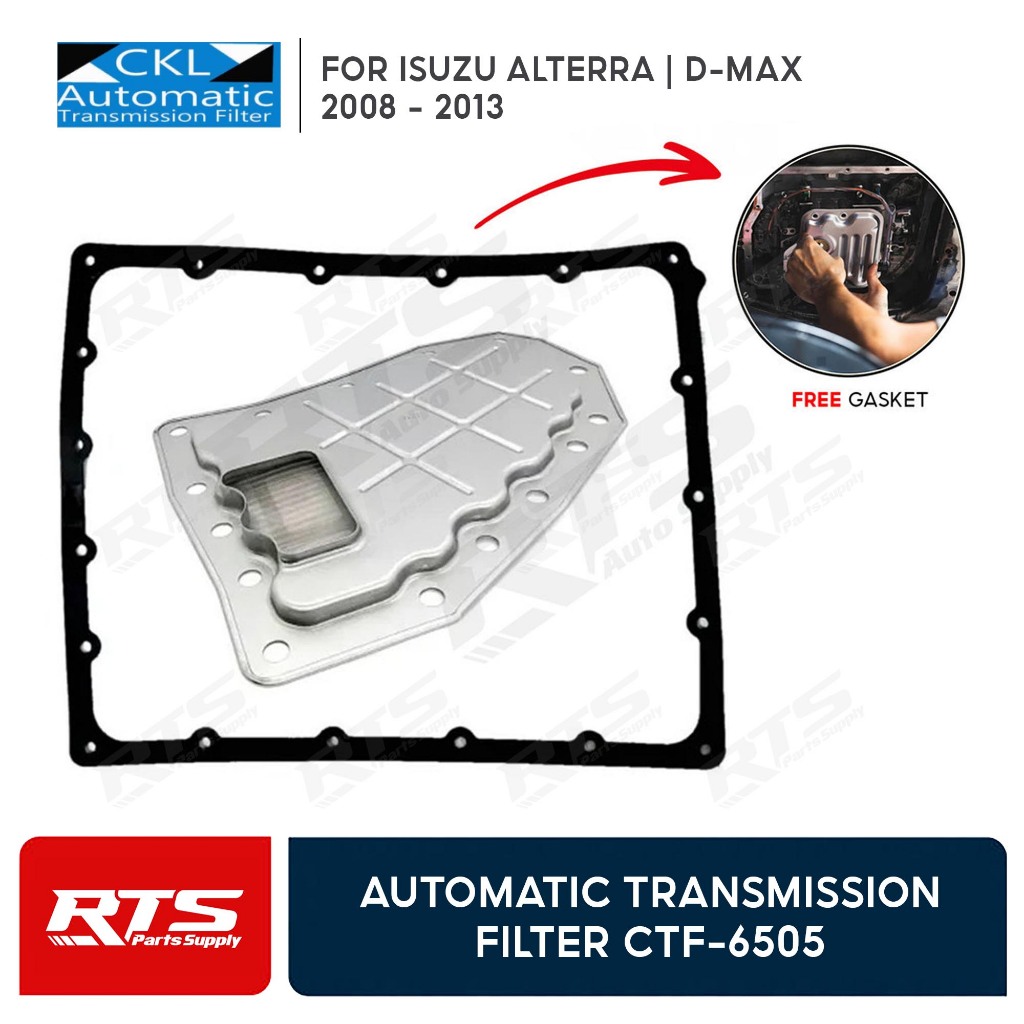 CKL Automatic Transmission Filter for ISUZU ALTERRA / DMAX 2008-2013 4JJ1 4X4 CTF-6505 ( 1 PC ...