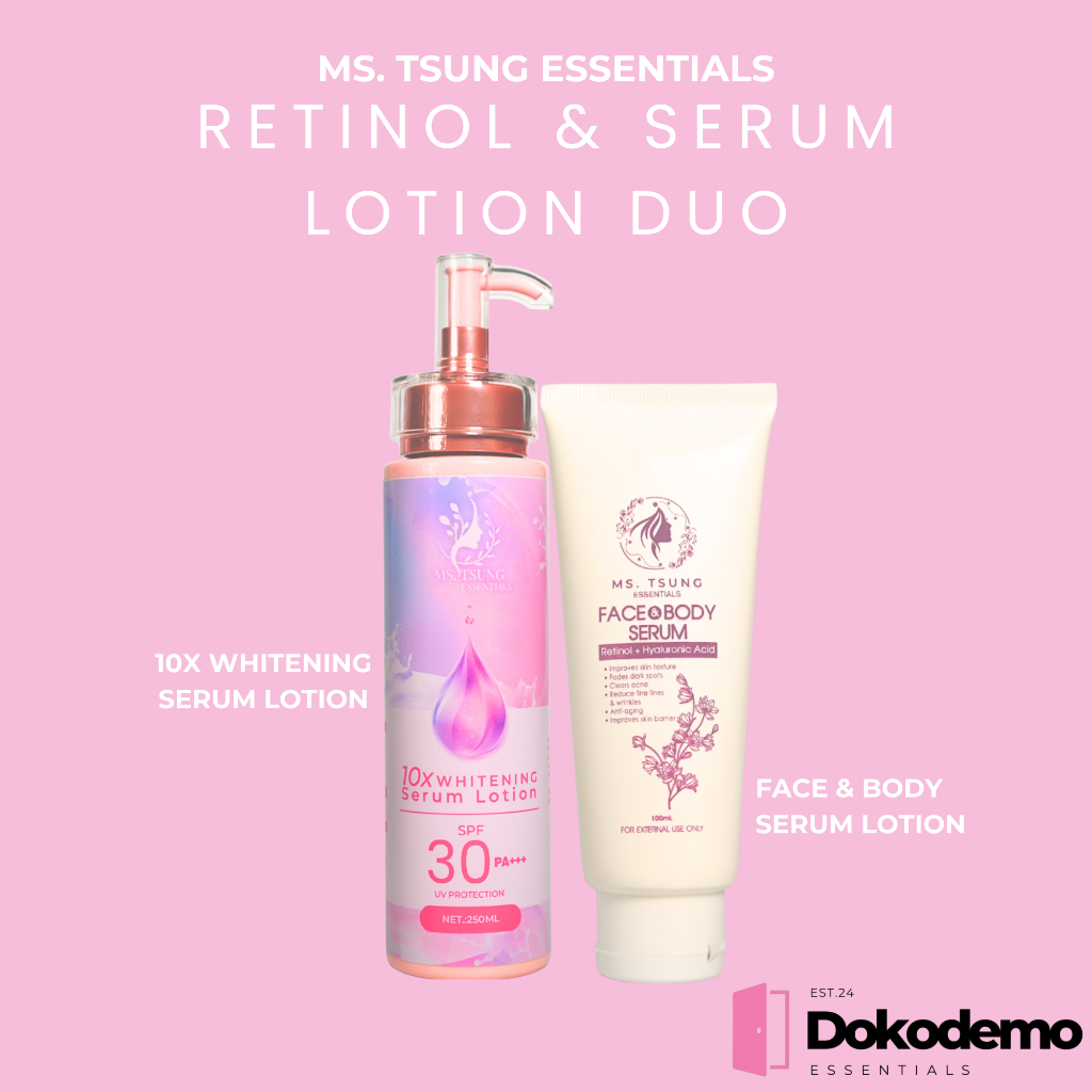 SERUM LOTION & RETINOL DUO - Ms. Tsung Essentials | Shopee Philippines