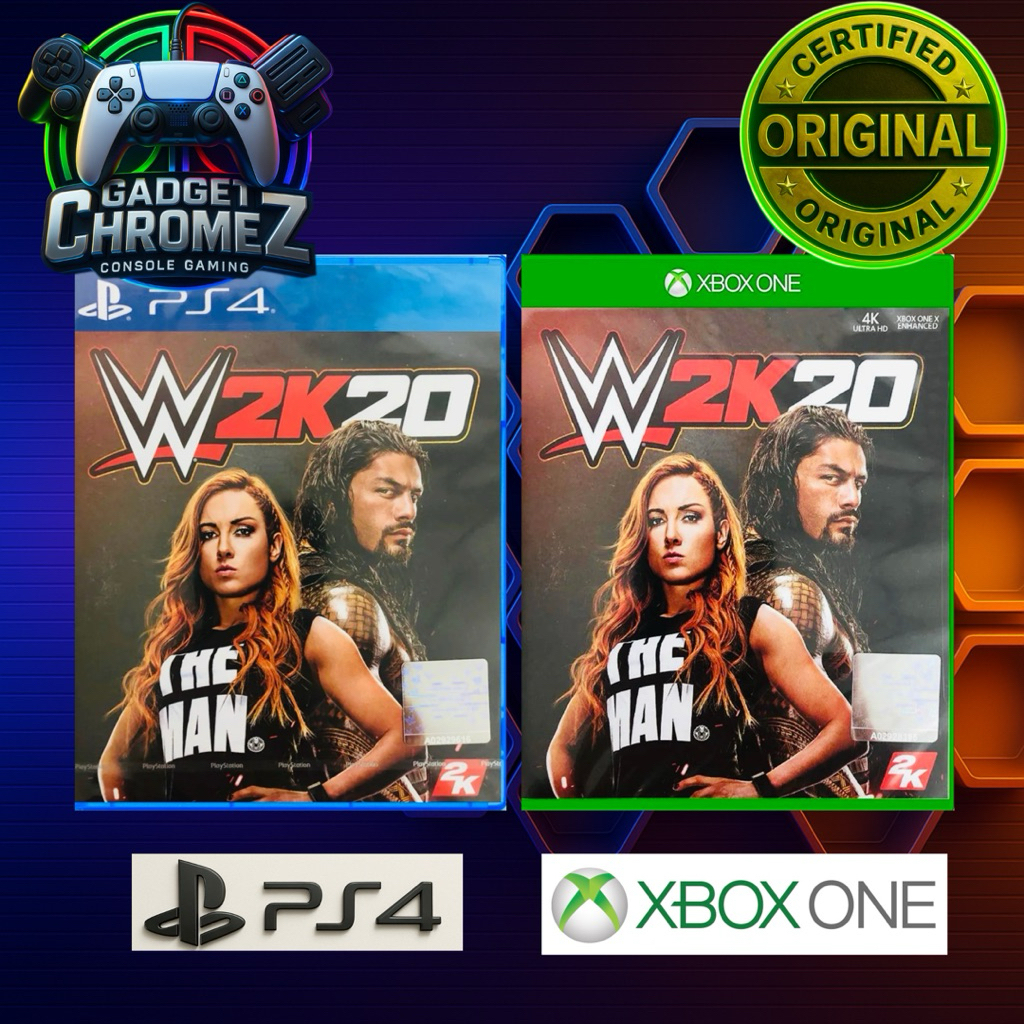 W2K20 WWE 2K20 | PS4 / XBOX ONE Game | BRANDNEW | Shopee Philippines