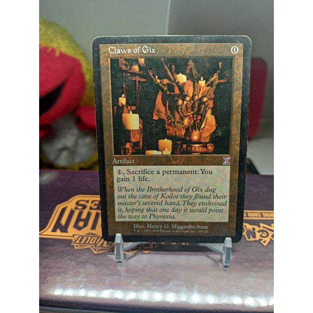 CLAWS OF GIX - MAGIC THE GATHERING | Shopee Philippines