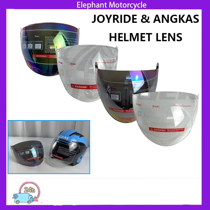 JOYRIDE & ANGKAS Visor Clear/Tinted Motorcycle Helmet Lens | Shopee ...