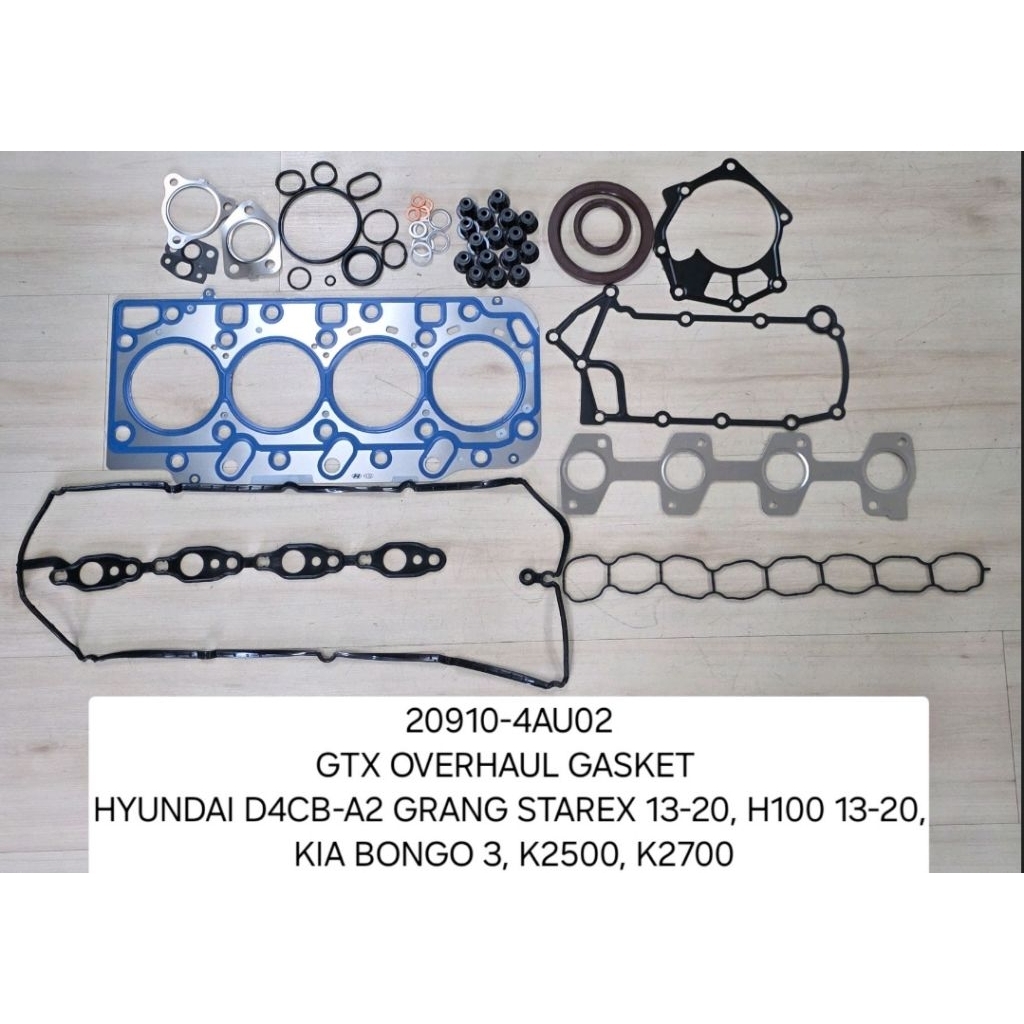 OVERHAULING GASKET HYUNDAI GRAND STAREX (13-20) D4CB-A2, H100 (13-20 ...