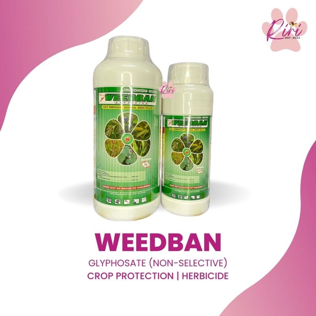 BIOSTADT WEEDBAN |Glyphosate 41% SL | NON-SELECTIVE HERBICIDE | CROP ...