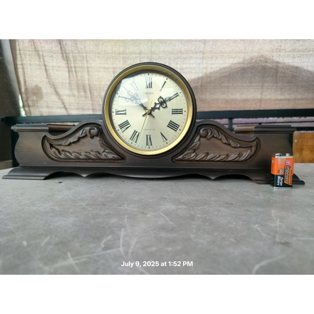 Vintage Mantle Clock Japan Display | Shopee Philippines