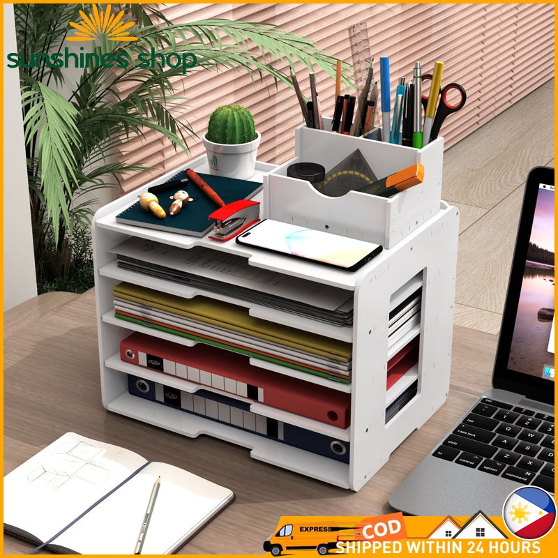 Files Organizer Rack Paper Organizer Desk Organizer Paper Tray ...