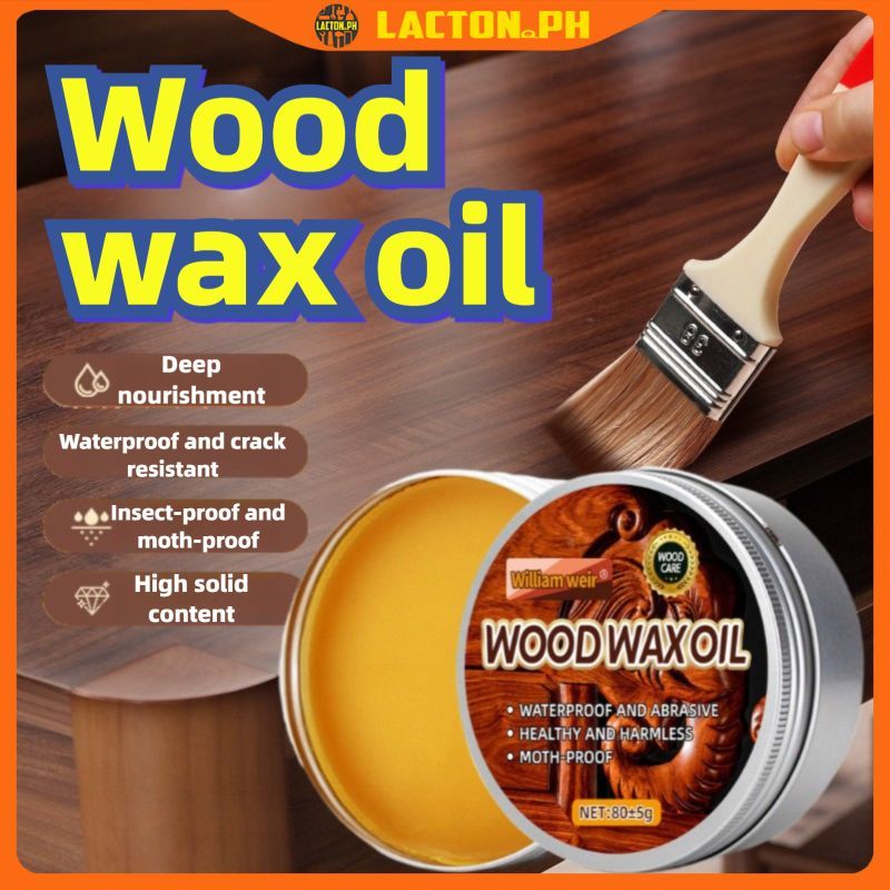 200g Beeswax Wood Care Wax Oil Solid Waterproof Seasoning Wax Solid Bee ...