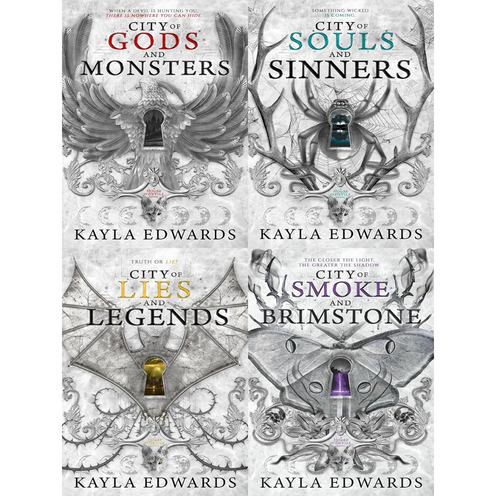House of Devils Book 1-4 Series by Kayla Edwards (Paperback) | Shopee ...