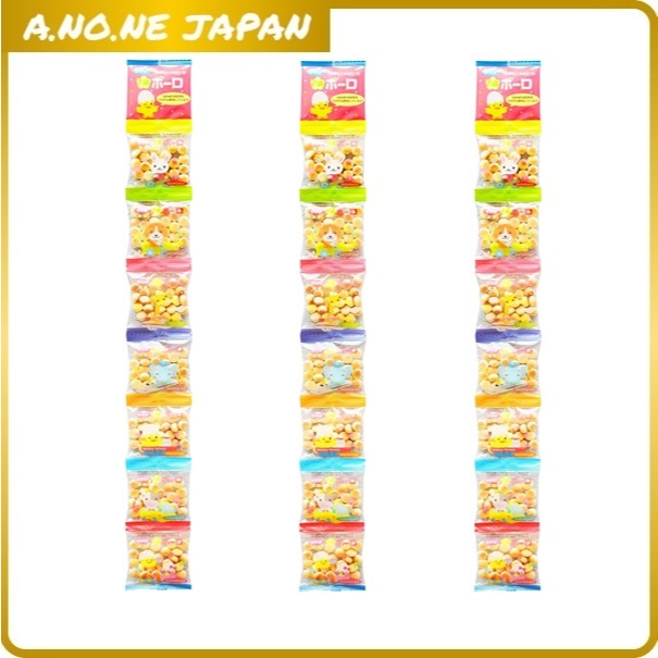 Takeda 7-Pack Boro (10g×7)×3 Sets Japanese Egg Biscuits No Additives ...
