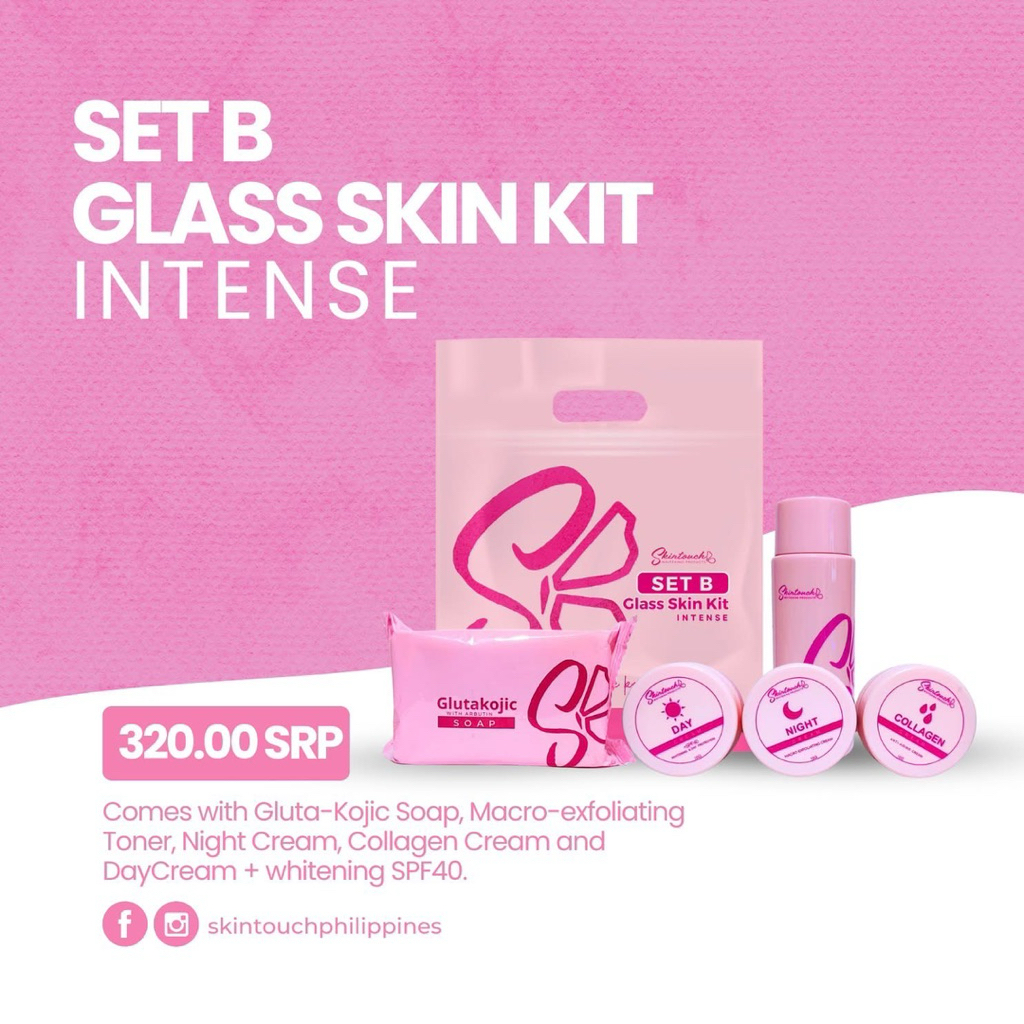 Skintouch Set B (Glass Skin Kit) | Shopee Philippines