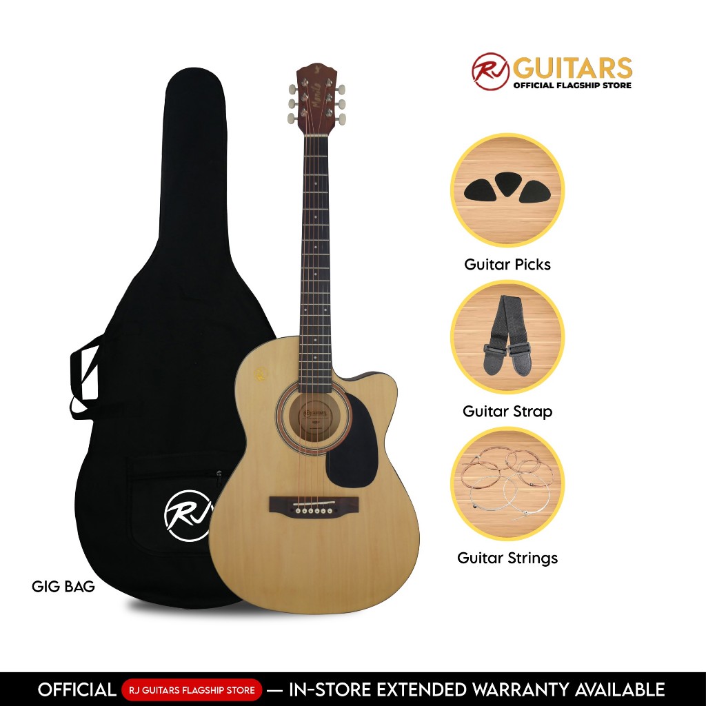 RJ Guitars - Manila Acoustic Guitar | Shopee Philippines
