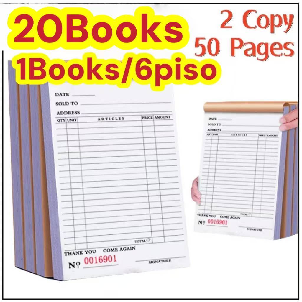20 Books (25X2 copy) Duplicate receipt sold receipt wholesale price ...
