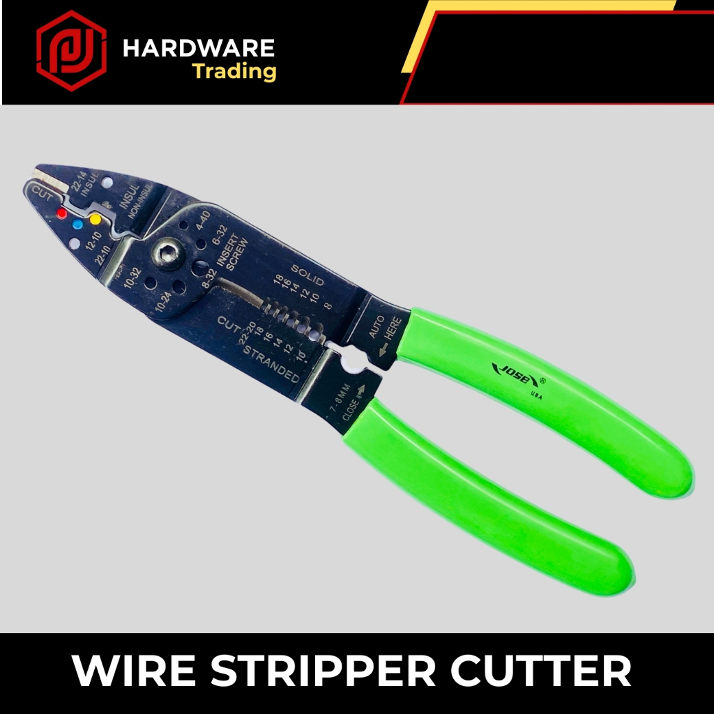 Jose USA wire Stripper Cutter- PJ | Shopee Philippines