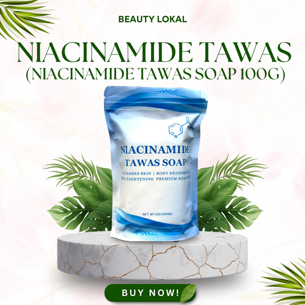 NIACINAMIDE TAWAS Soap 100g | Shopee Philippines
