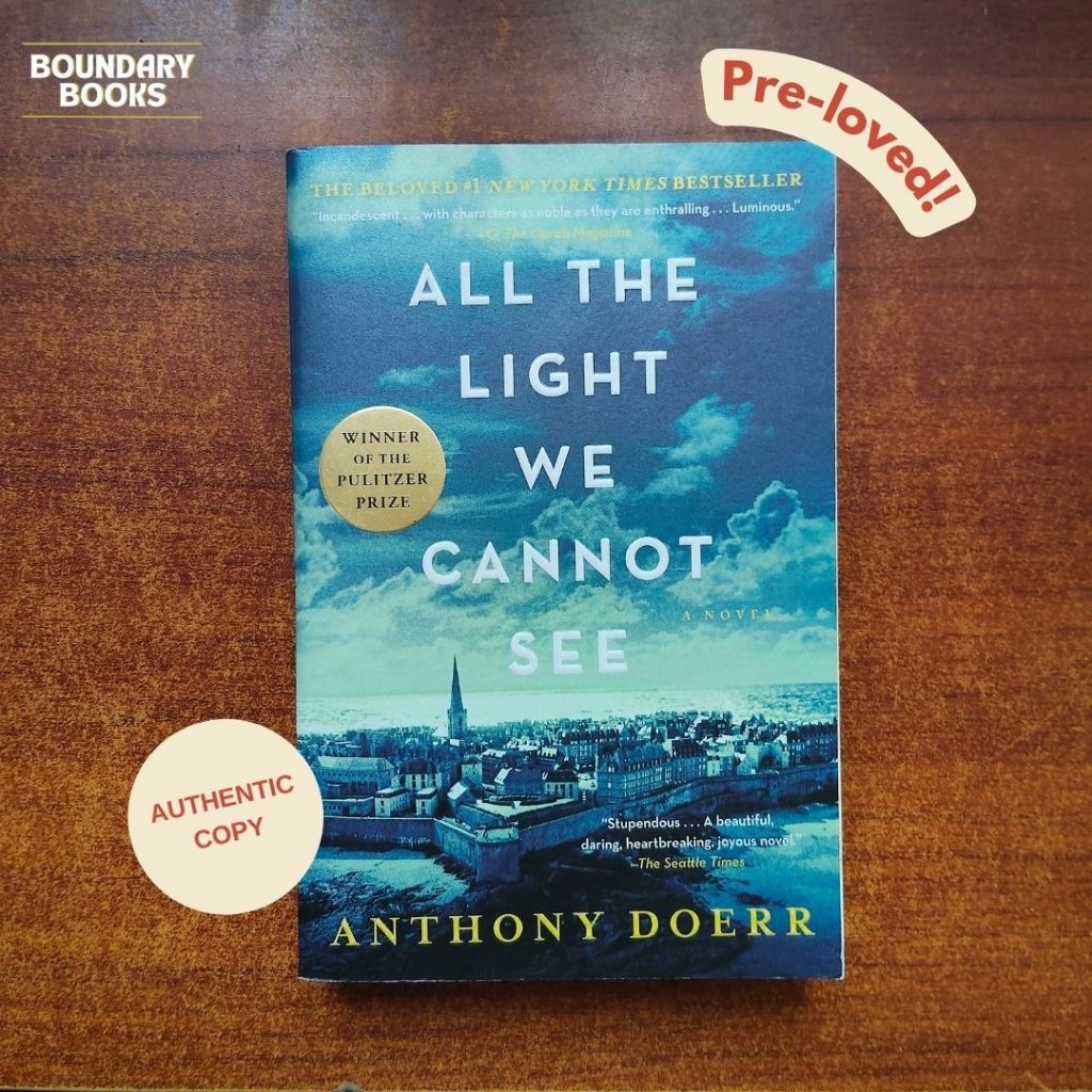 All The Light We Cannot See by Anthony Doerr [PRELOVED PAPERBACK ...