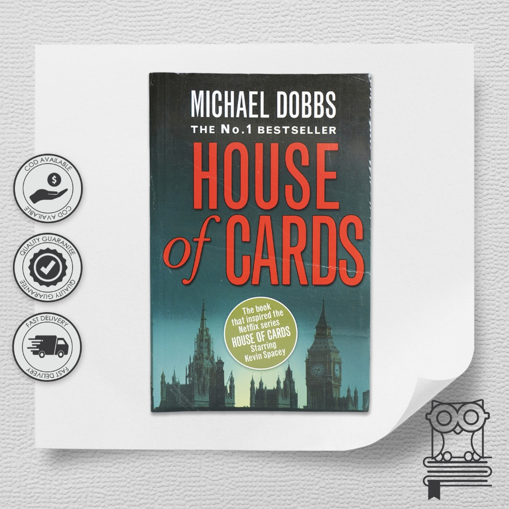 Booksmartmnl House of Cards by Michael Dobbs Books | Shopee Philippines