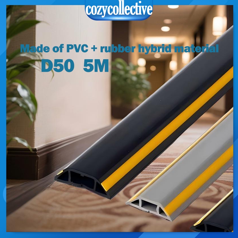 floor cable sheath Pvc floor cable protection strip Rubber cable Floor ...