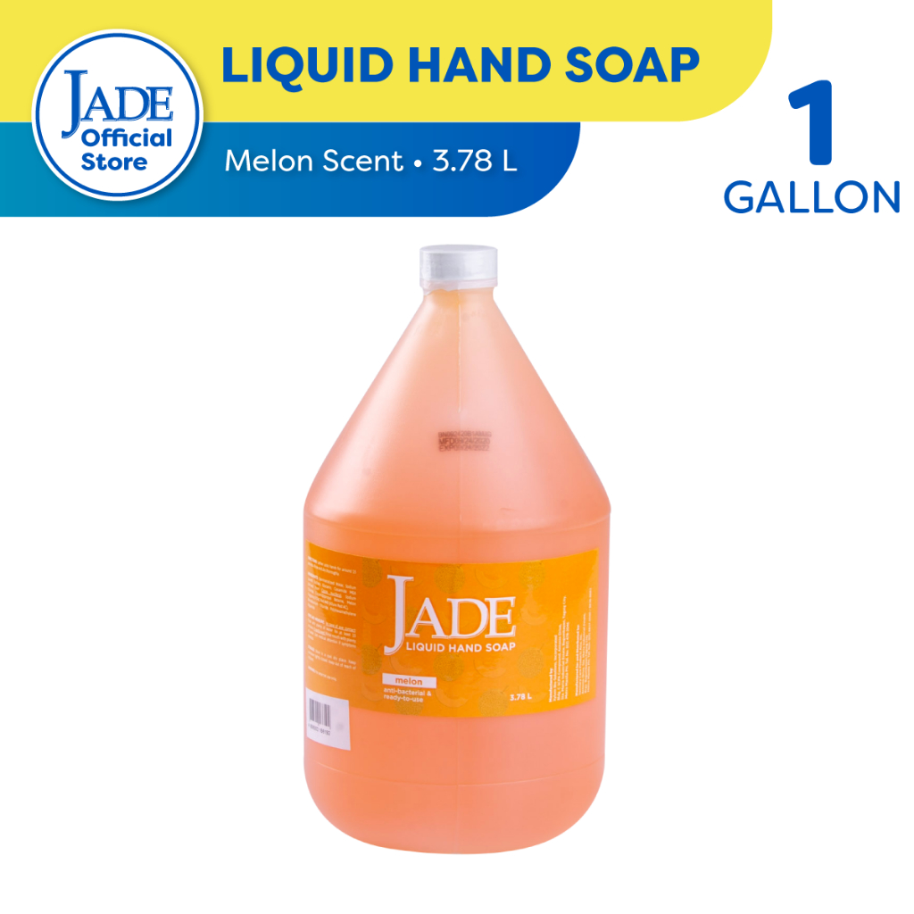 Jade Liquid Hand Soap Melon Scent 1 Gallon | Shopee Philippines