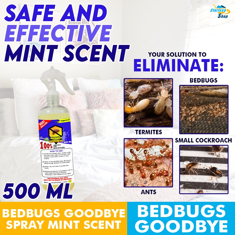 BEDBUGS GOODBYE SPRAY — Bedbugs Killer, Bedbugs Remover, Pamatay Surot ...