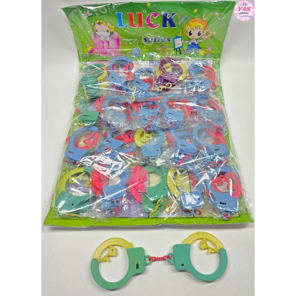 20pcs HANDCUFFS/POSAS PLASTIC TOY/loot bag fillers /paninda /giveaways ...