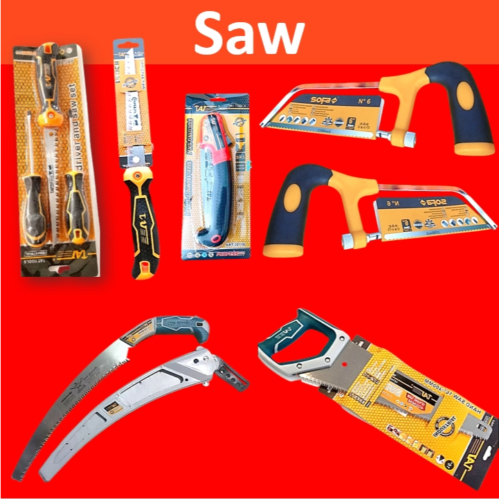 Hand-Saw | Folding Saw Straight Line | Wall Panel Saw-Screw Driver ...