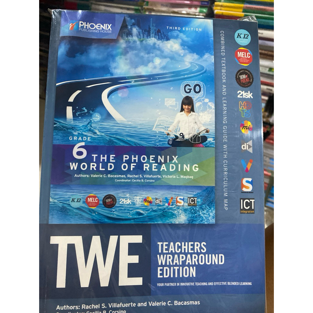The Phoenix World of Reading 6 teachers wraparound edition | Shopee ...