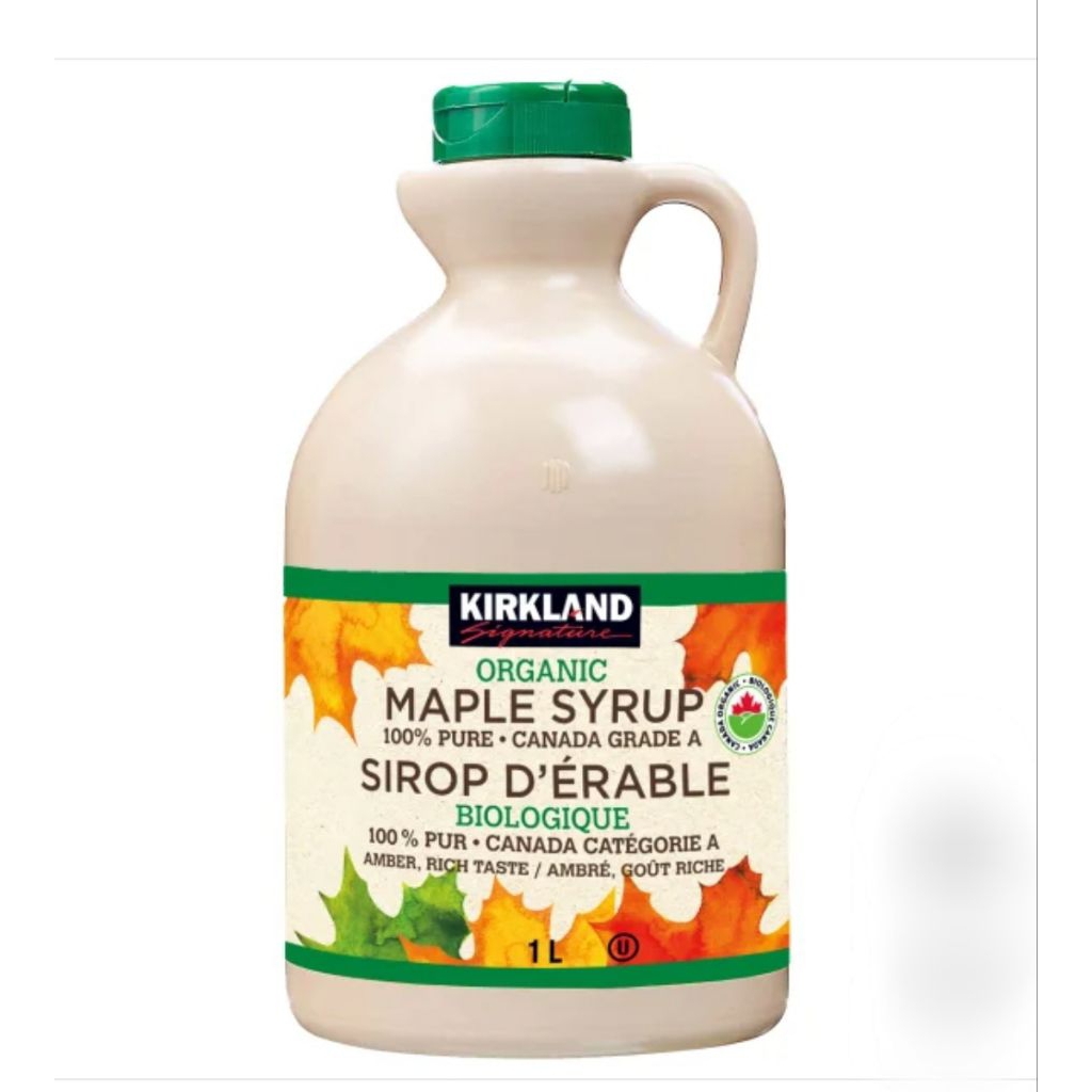 Canadian Maple Syrup Kirkland Signature Organic Pure Maple Syrup 1 ...