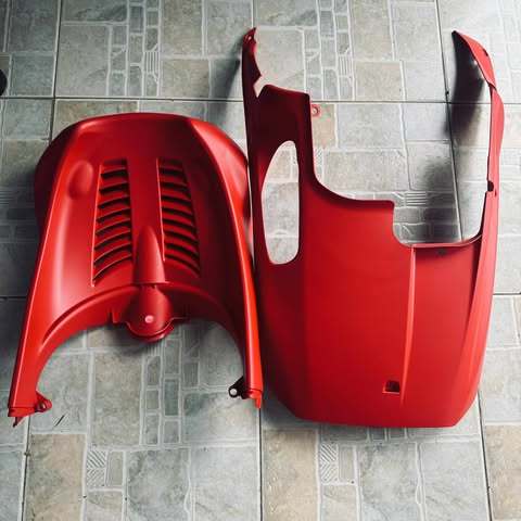 YAMAHA MIO 1 GENUINE INNER FAIRINGS SPORTY 2007 BANGKA ARARO SET GREY ...