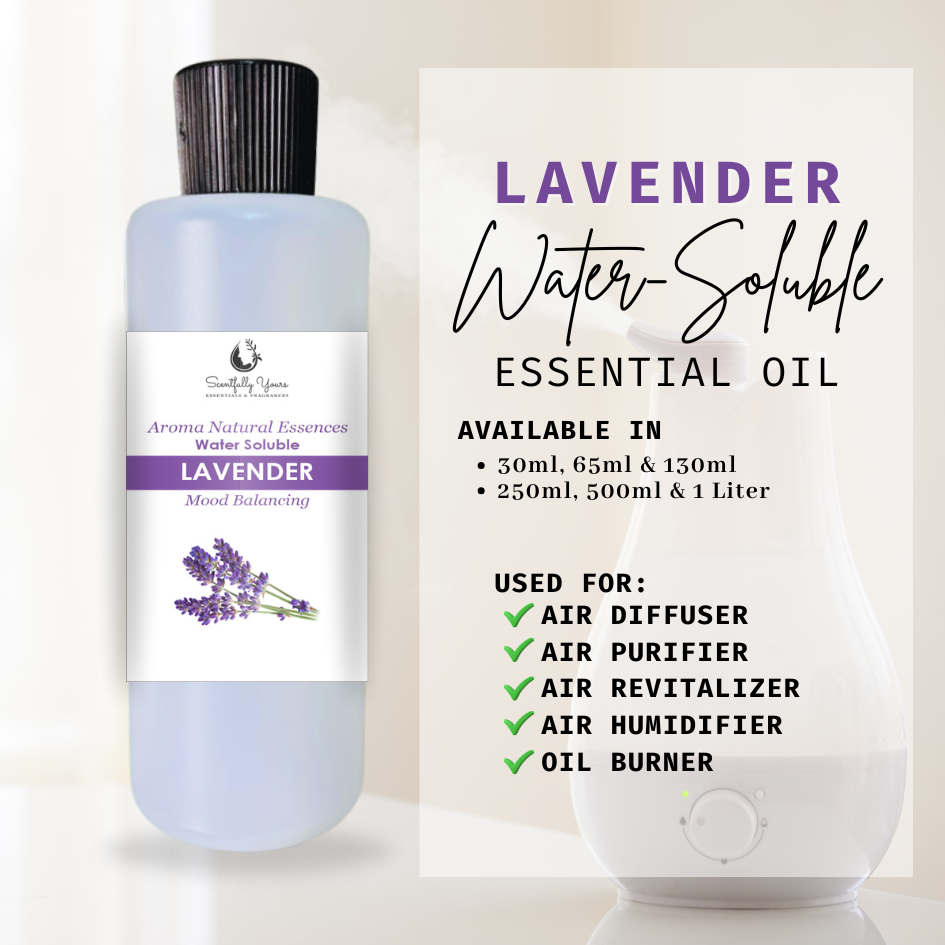 LAVENDER Water Soluble Essential Oil for Humidifier, Diffuser, Purifier ...