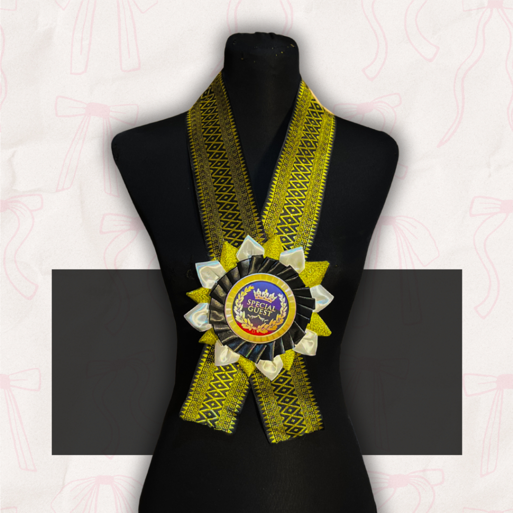Garland Lei for Special Guests, Judges, Delegates | with Acrylic Logo ...